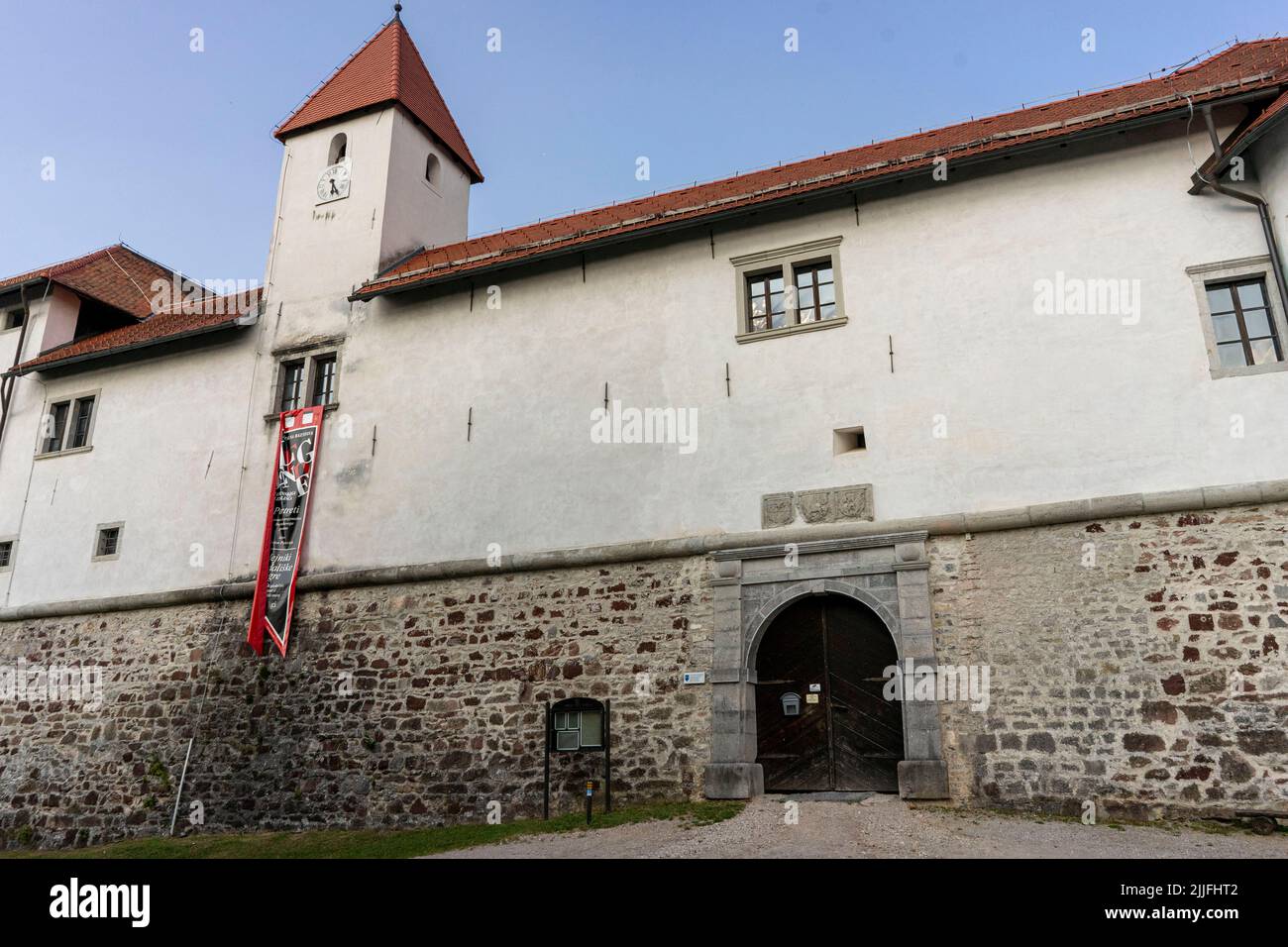 Turjak castle is one of the biggest still standing castles in Slovenia ...