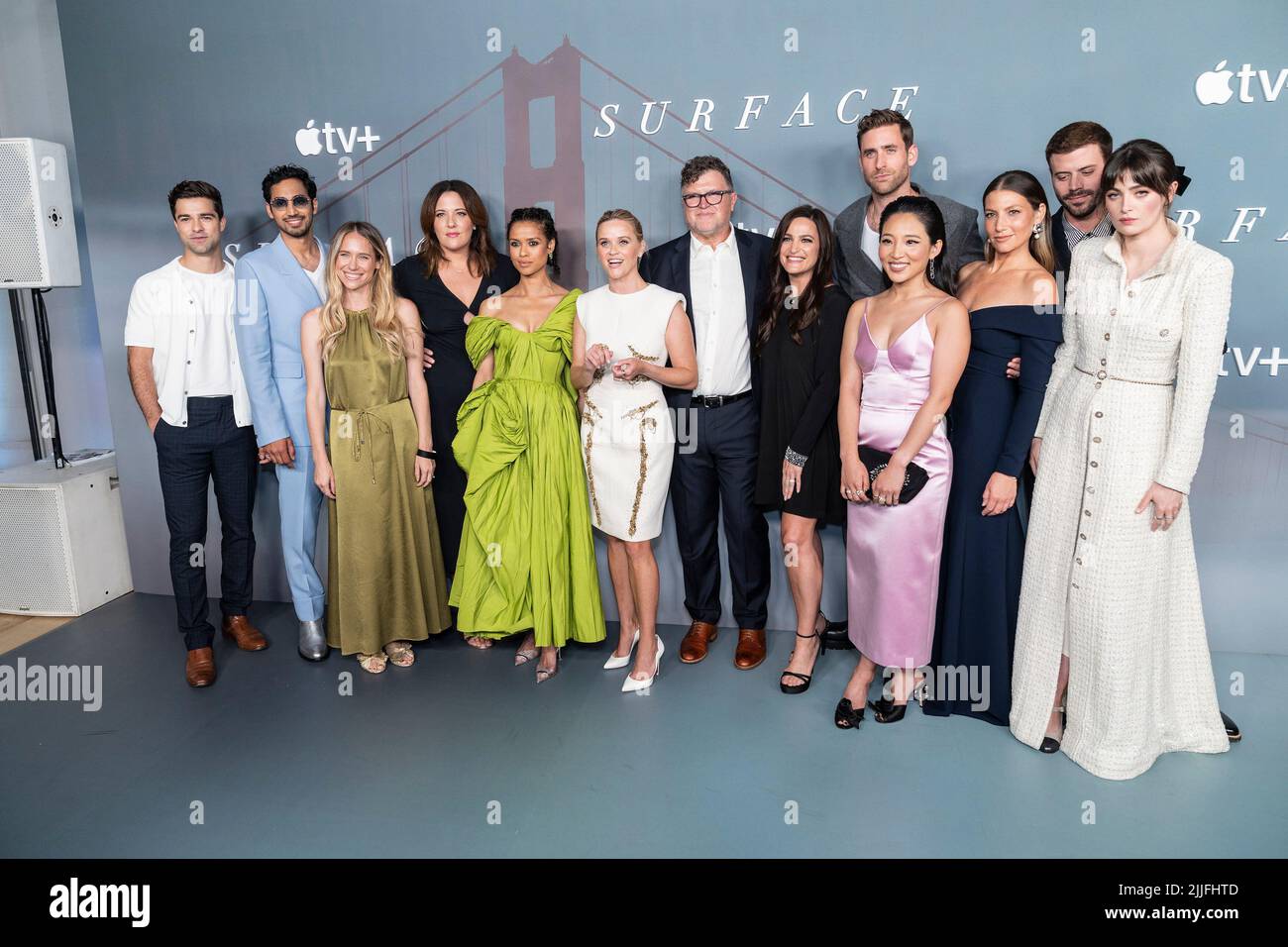 New York, US, July 25, 2022. Markian Tarasiuk, Andres Joseph, Ashley ...