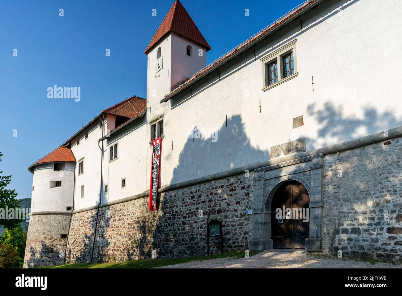 Turjak castle is one of the biggest still standing castles in Slovenia ...