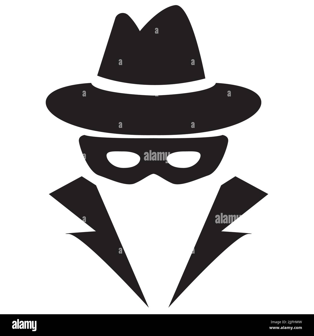 Spy Hat Silhouette
