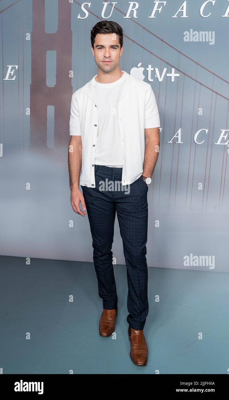 New York, US, July 25, 2022. Markian Tarasiuk attends premiere of Apple ...