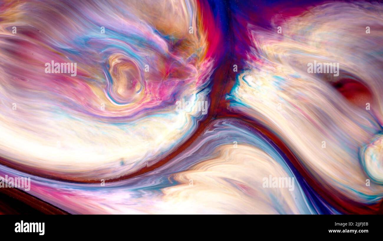 a Fluid art drawing, abstract acrylic texture with flowing effect Stock ...