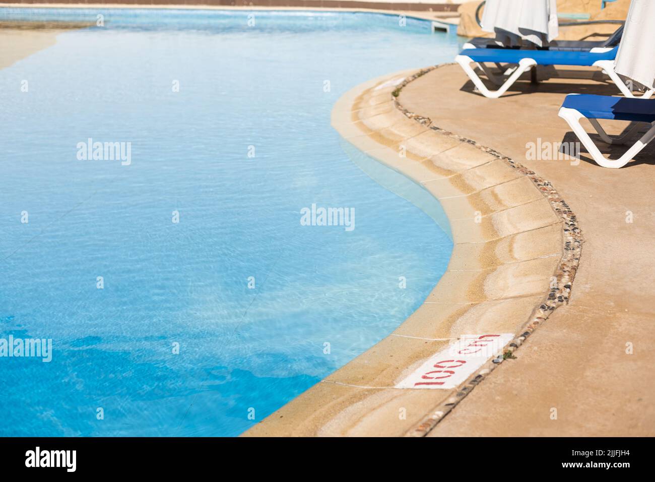 surface of blue swimming pool, background of water in swimming pool Stock Photo - Alamy
