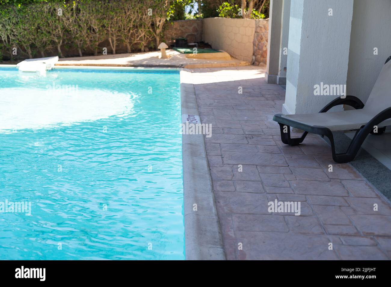 surface of blue swimming pool, background of water in swimming pool Stock Photo - Alamy