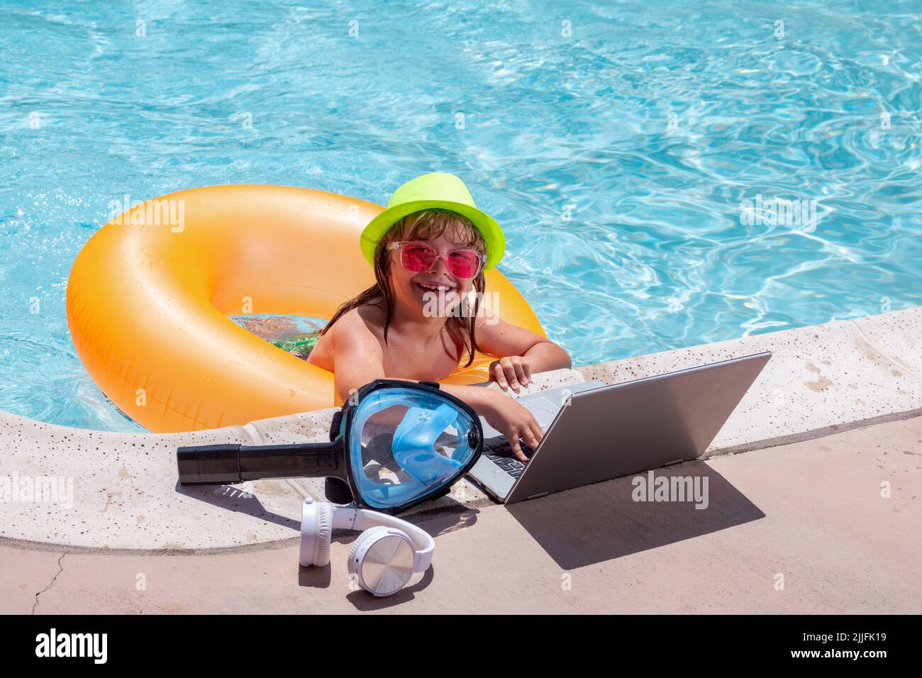 Homework of the summer vacation hi-res stock photography and images - Alamy