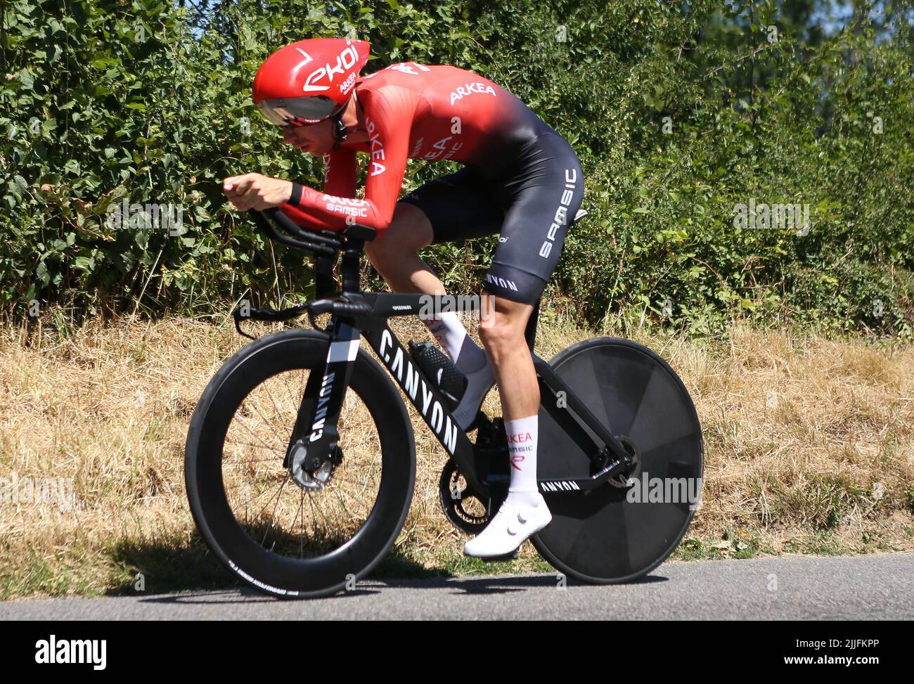 CAPIOT Amaury of Team Arkéa Samsic during the Tour de France 2022 ...