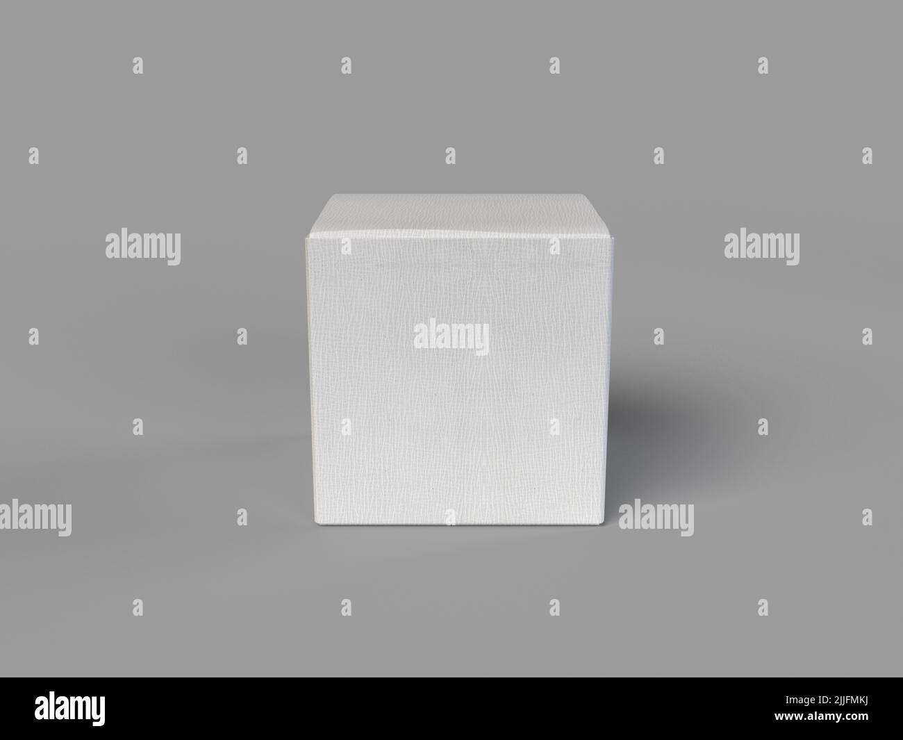 A 3d rendering illustration of the white box packaging Stock Photo - Alamy