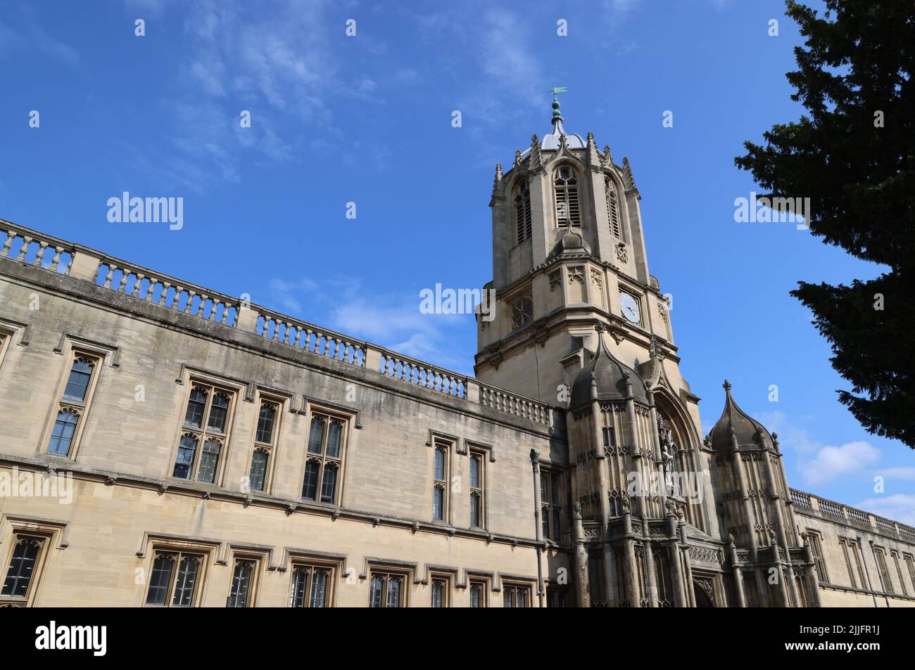 Typical building of the university city of Oxford Stock Photo - Alamy