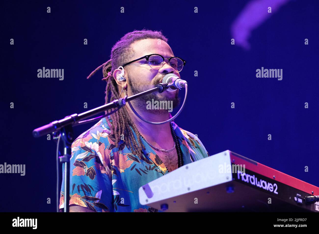 Arena di Verona, Verona, Italy, July 25, 2022, Dominique Xavier Taplin ...