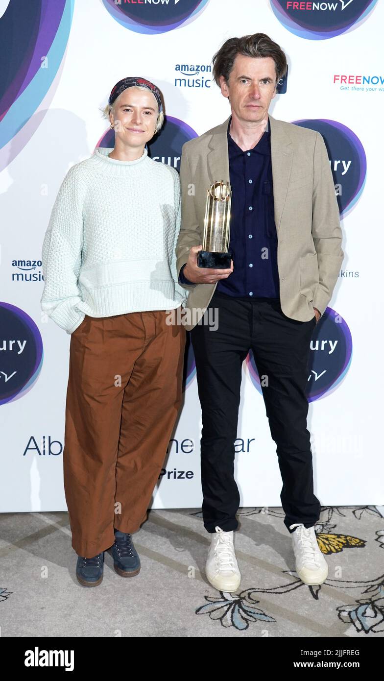 Jessie Buckley and Bernard Butler attending the announcement of the ...