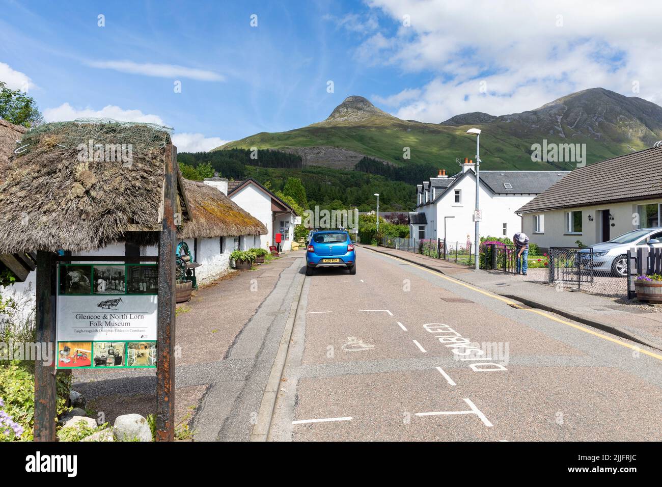 Glencoe Folk Museum housed in an 18th century thatched property in ...