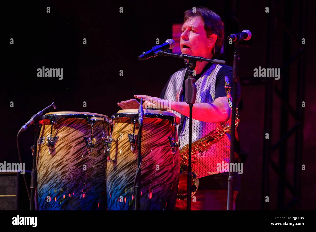 Arena di Verona, Verona, Italy, July 25, 2022, Warren Ham during TOTO ...