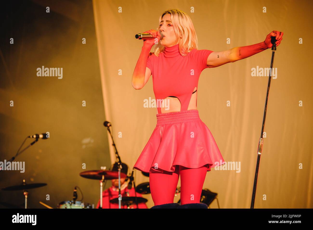 Stockholm, Sweden. 02nd, July 2022. The Swedish singer and songwriter ...