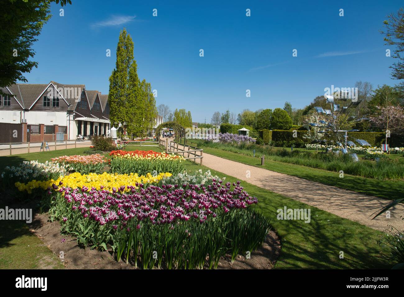 Springfields shopping centre hi-res stock photography and images - Alamy