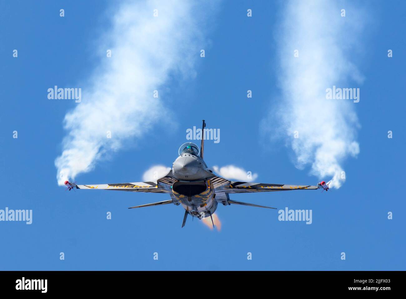 Belgian Air Force 31 Tiger Squadron F-16 Stock Photo - Alamy