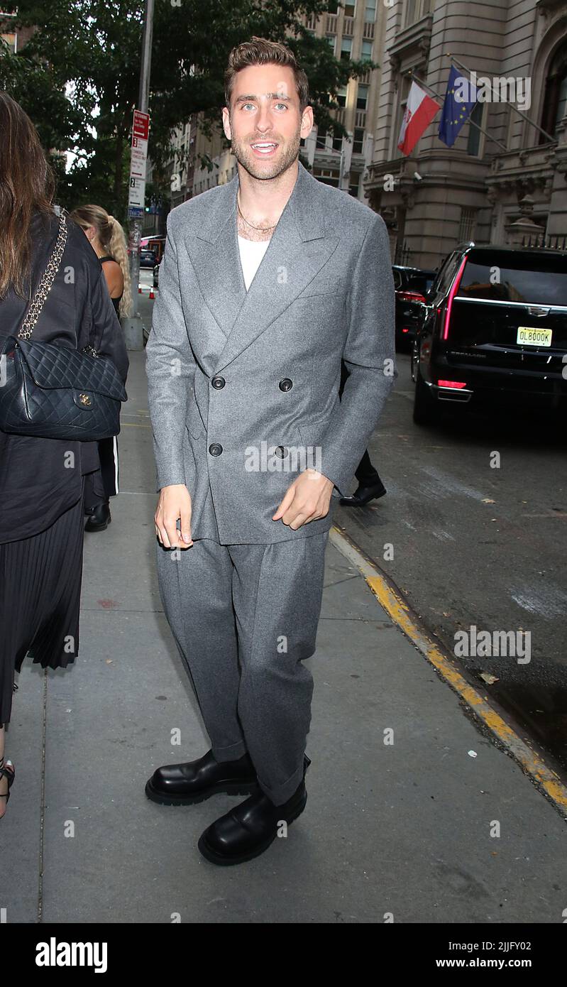 July 25, 2022 Oliver Jackson-Cohen attend the Apple TV + series ...