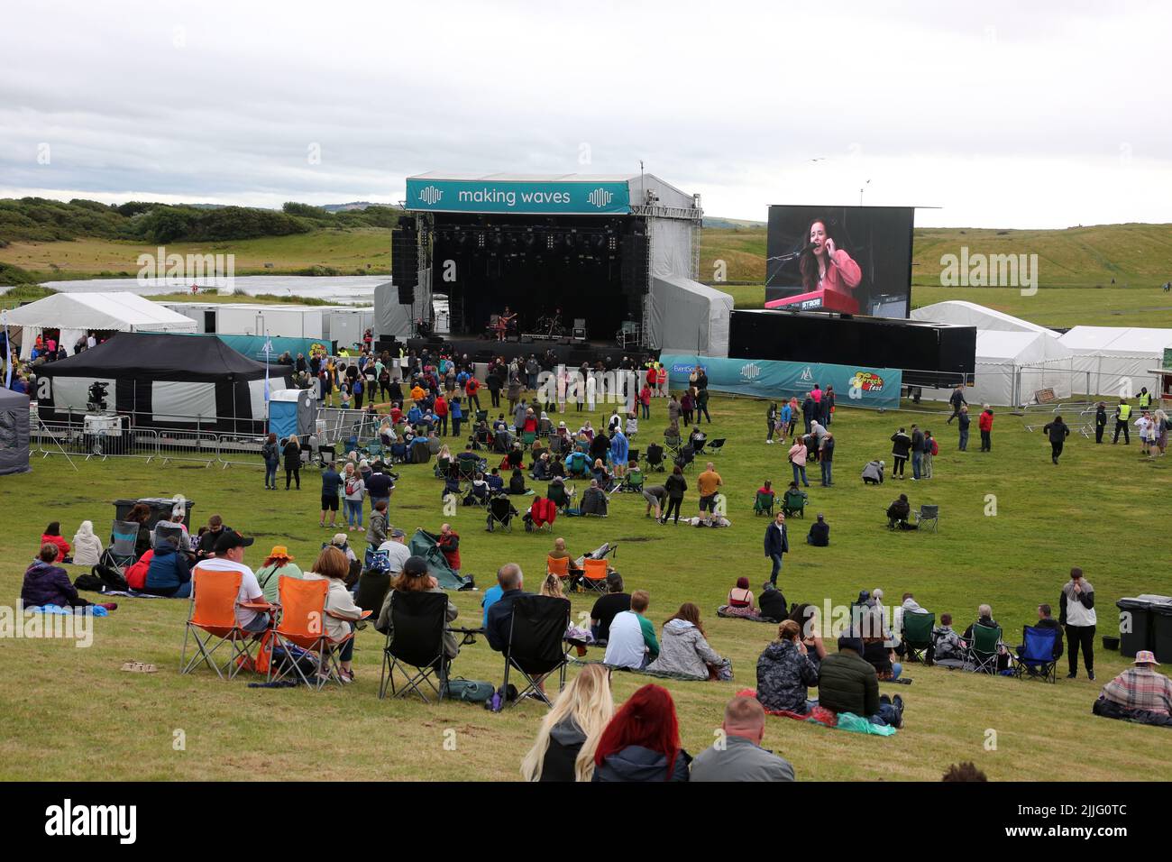 Irvine, Ayrshire, Scotland, UK. The first inaugral concert Making Waves ...