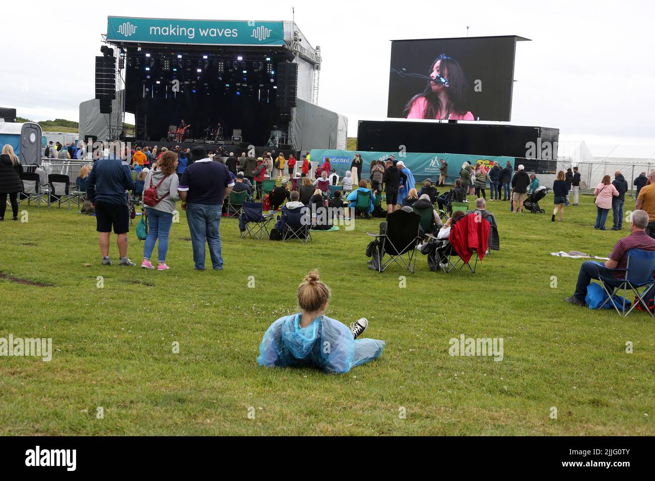 Irvine, Ayrshire, Scotland, UK. The first inaugral concert Making Waves ...
