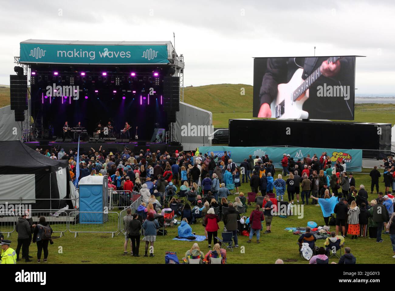 Irvine, Ayrshire, Scotland, UK. The first inaugral concert Making Waves ...