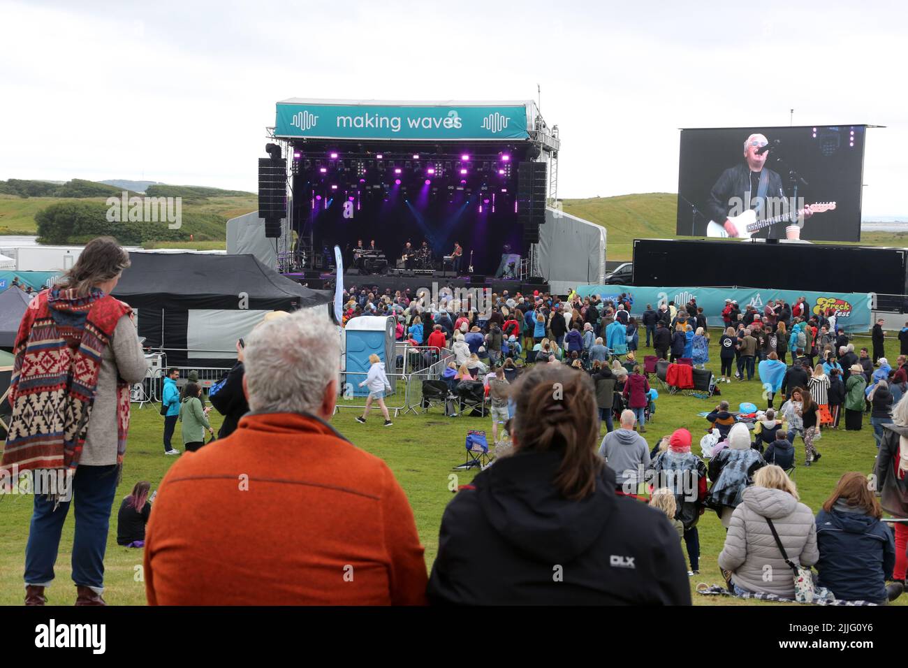 Irvine, Ayrshire, Scotland, UK. The first inaugral concert Making Waves ...