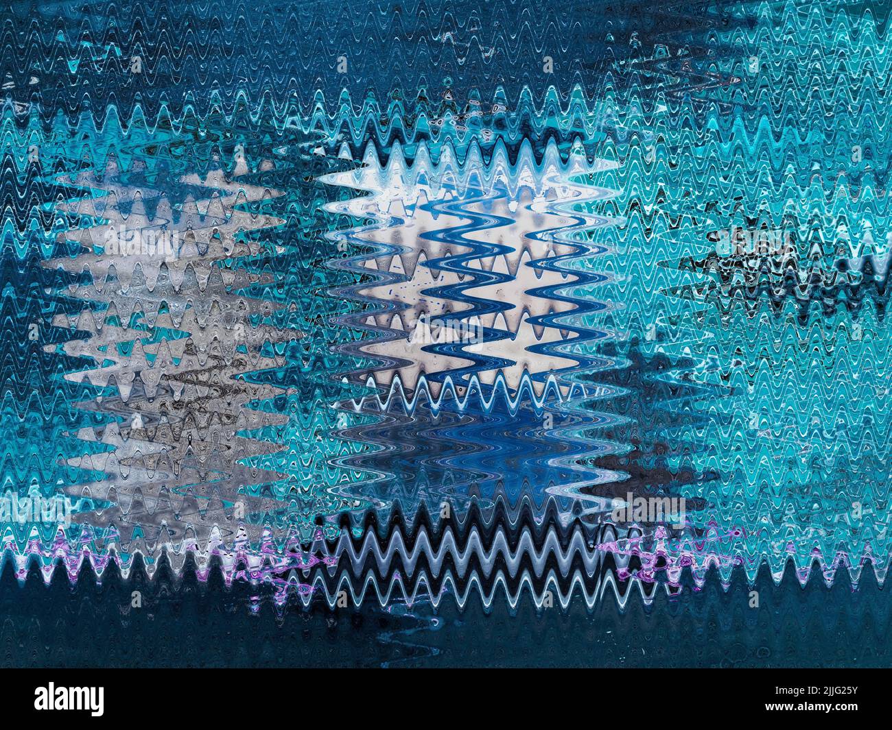 Turquoise geometric hi-res stock photography and images - Alamy