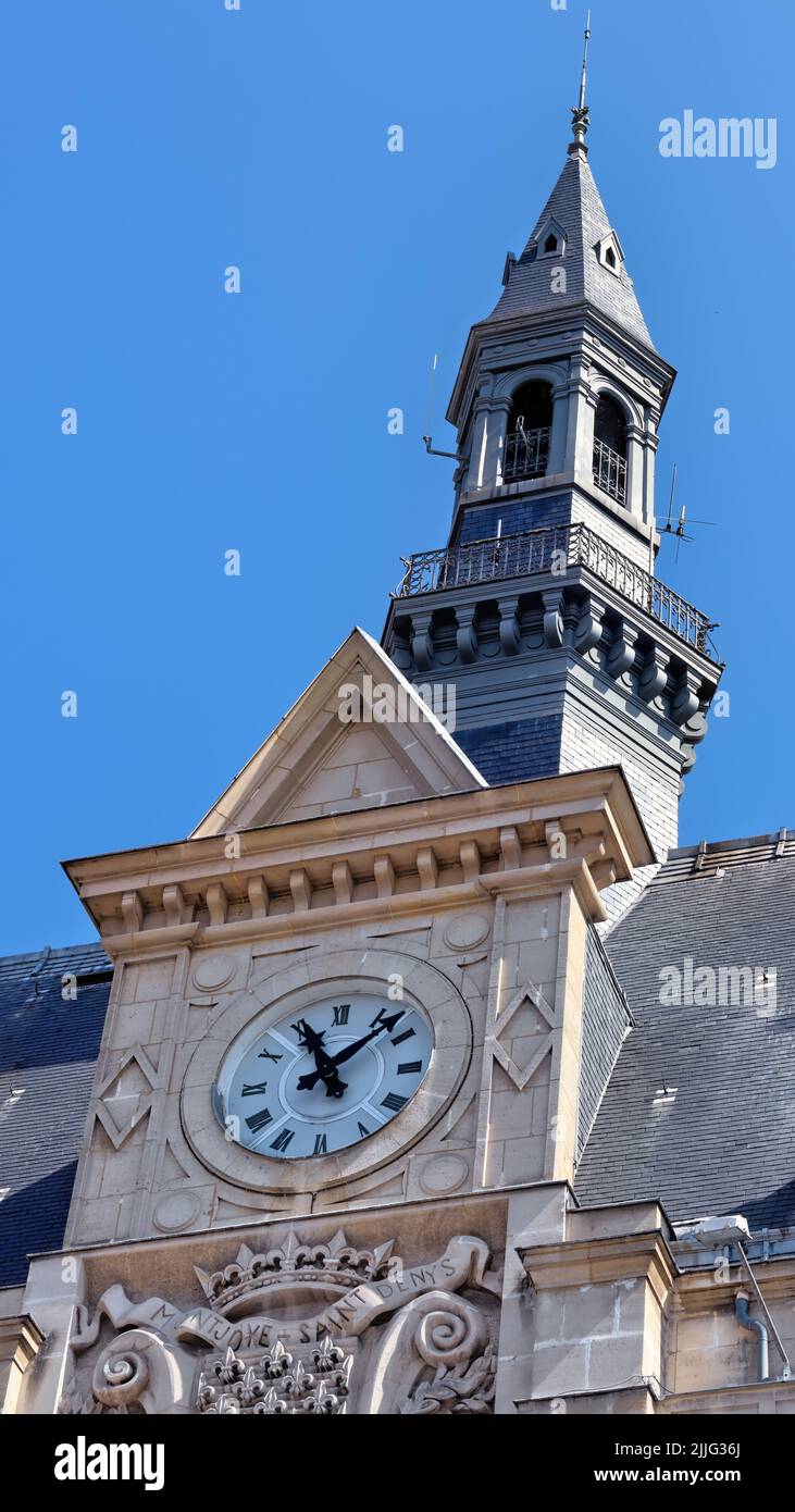 City Hall of Saint-Denis, suburb town near Paris Stock Photo - Alamy