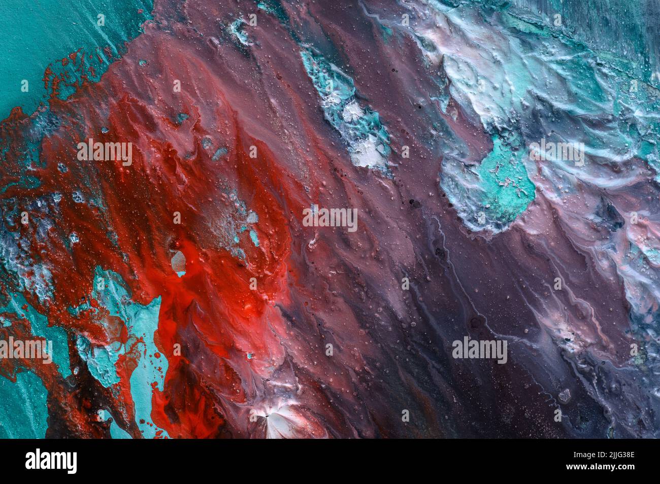 Abstract art background. Hand drawn gouache painting. Color texture ...