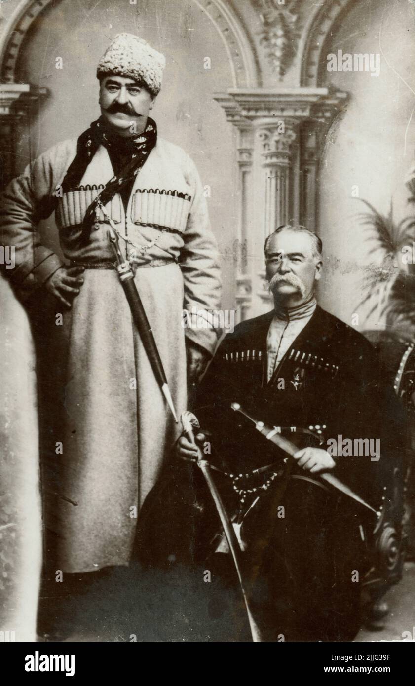 Georgian early photo. Cabinet portrait of the Georgian Dukes in ...