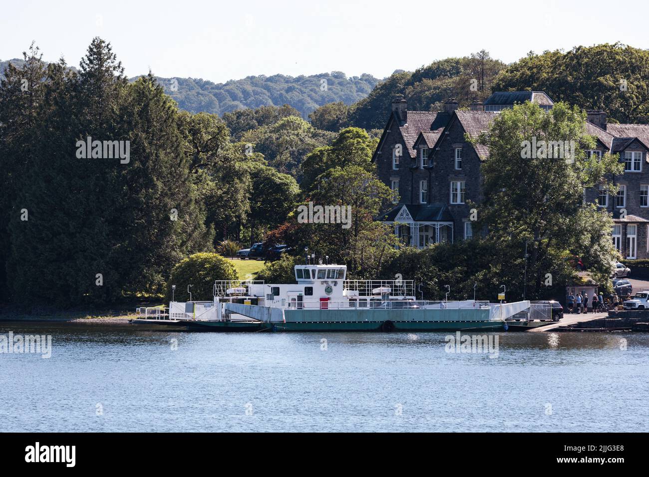 Bright sun blue sky Views from cruise on Lake Windermere The National ...