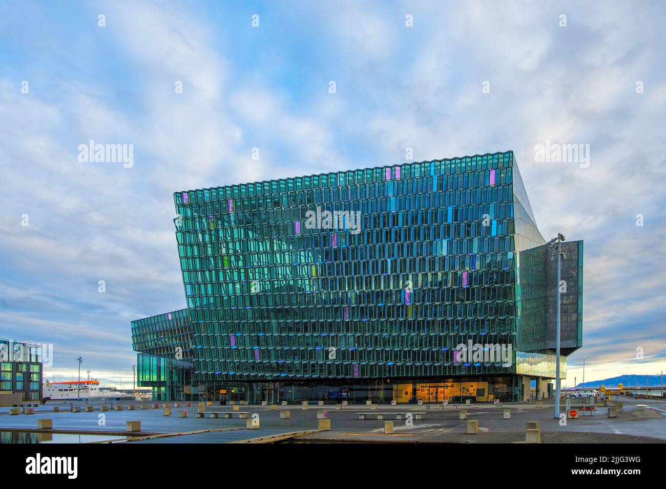 Reykjavík harpa concert hall hi-res stock photography and images - Alamy