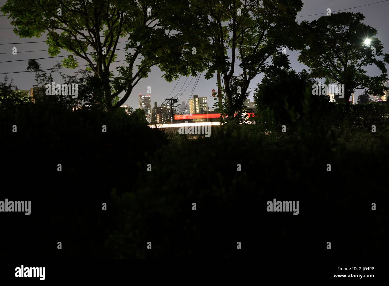 Sendai City, Miyagi Prefecture Japan, July 2022. The downtown area of ...