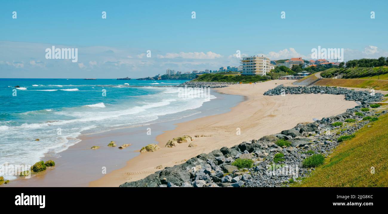 Biarritz Beach Banner