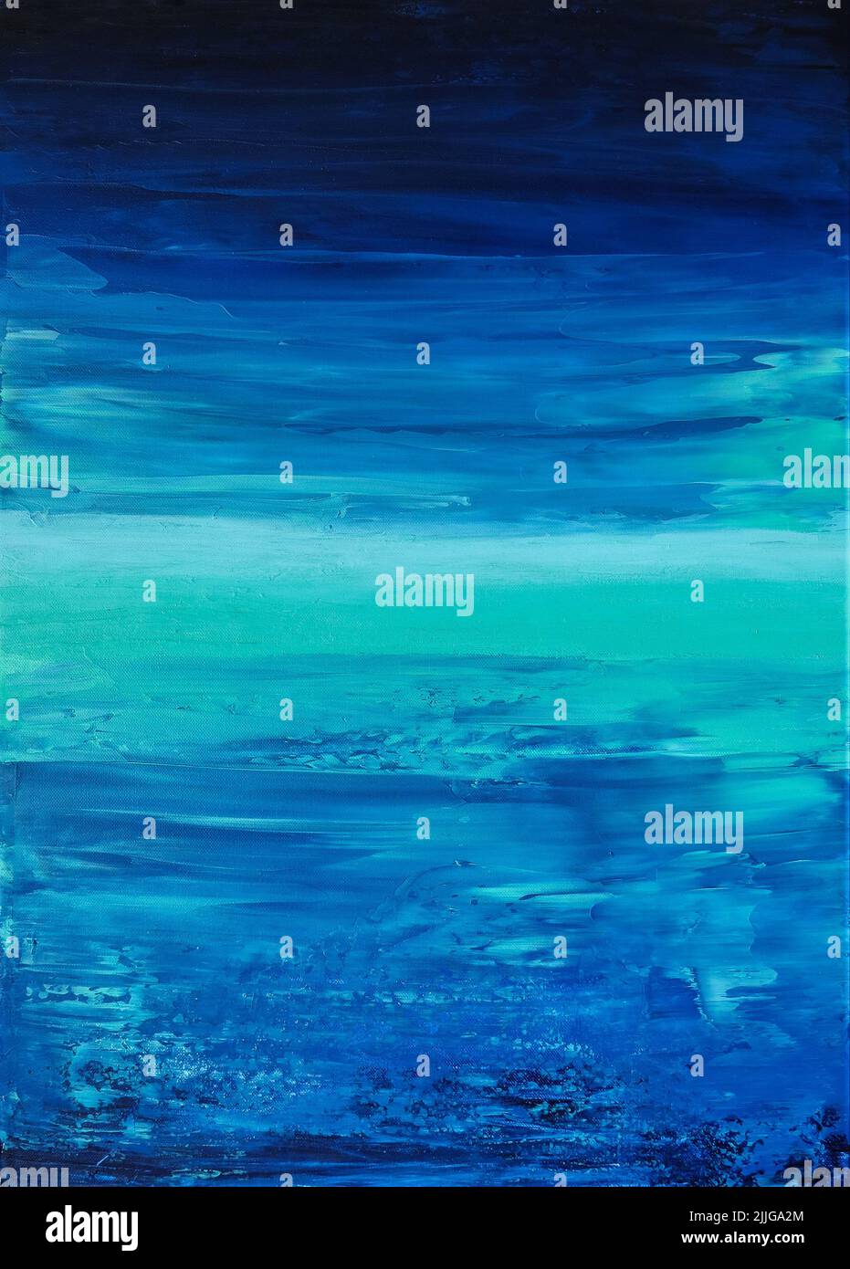 Abstract art painting about sea texture, background Stock Photo - Alamy