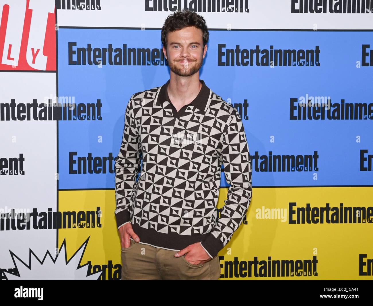 23 July 2022 - San Diego, California - Jack Quaid. Entertainment Weekly ... 23 July 2022 - San Diego, California - Jack Quaid. Entertainment Weekly ...
