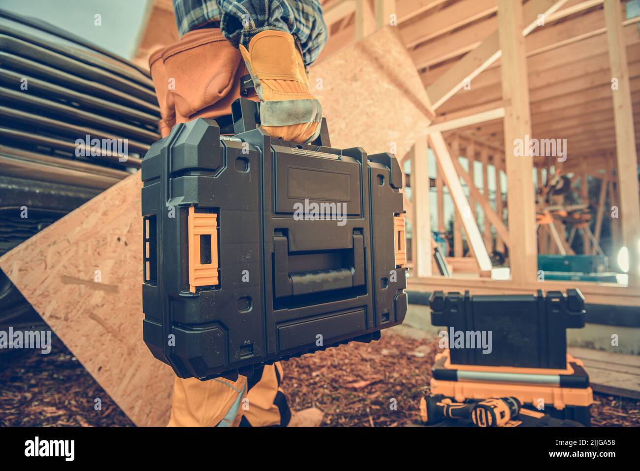 The construction site of th hi-res stock photography and images - Alamy