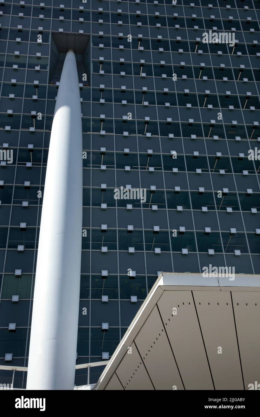 Toren op Zuid or the Tower on South or the KPN Tower (Renzo Piano ...