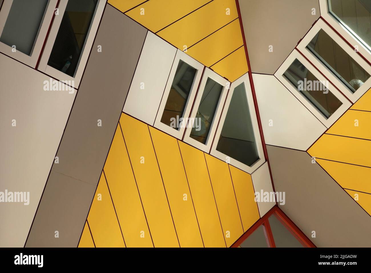 The Cube Houses (Kubuswoningen) designed by Piet Blom, Rotterdam ...