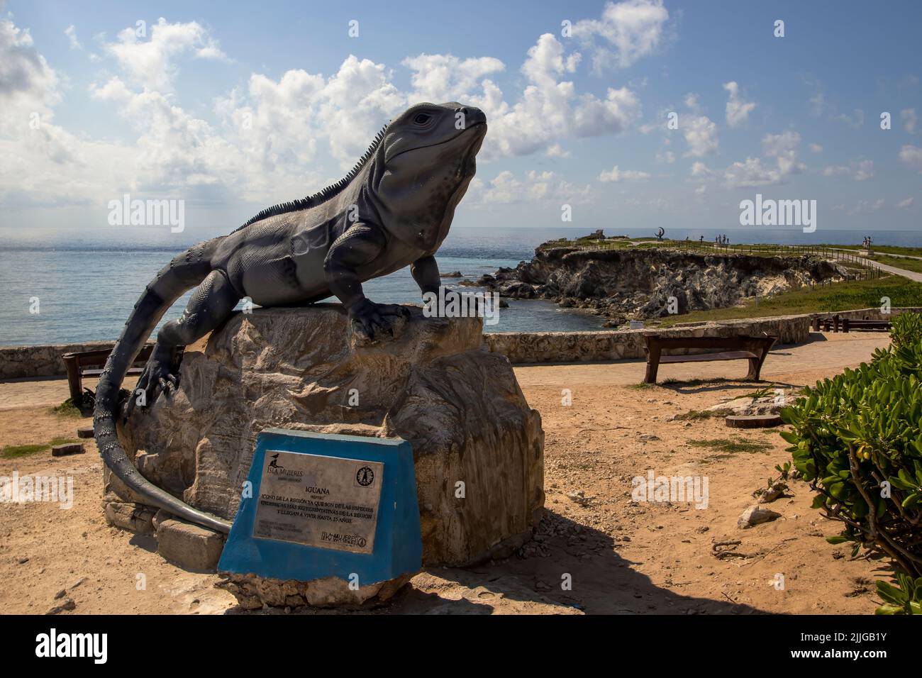 Punta Sur is the southern most tip of Isla Mujeres near Cancun, Mexico ...