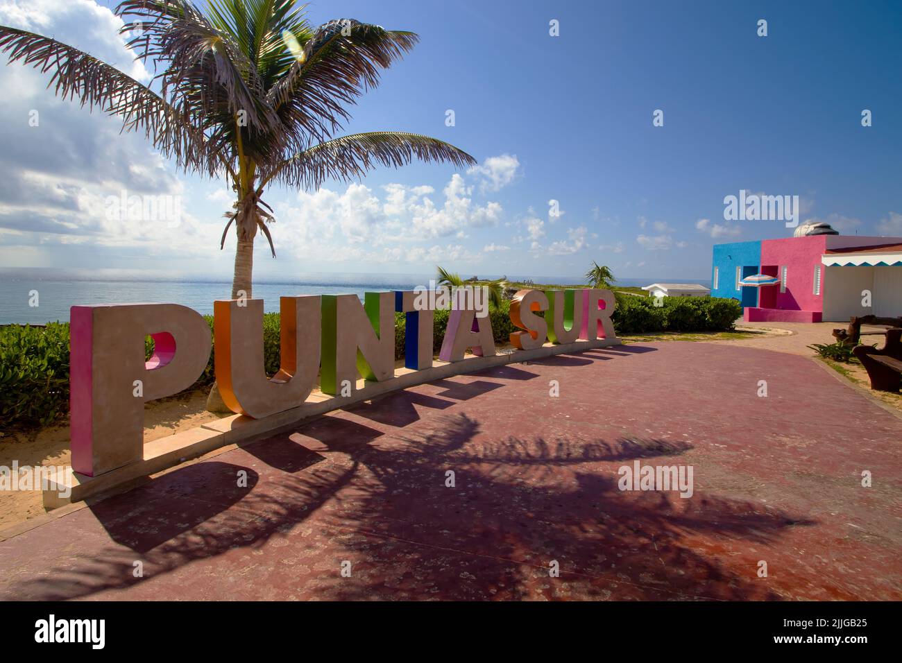 Punta Sur is the southern most tip of Isla Mujeres near Cancun, Mexico ...