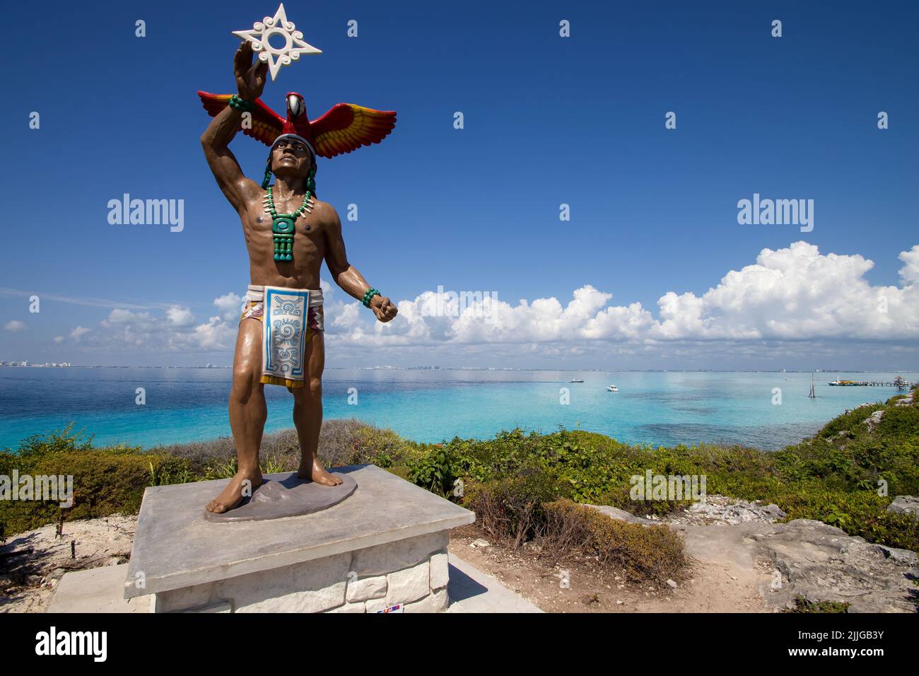Punta Sur is the southern most tip of Isla Mujeres near Cancun, Mexico ...