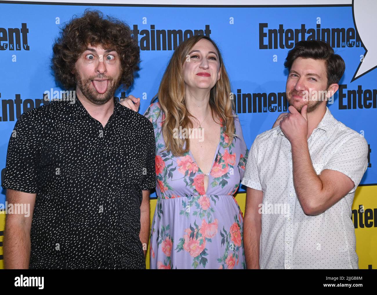 23 July 2022 - San Diego, California - Kieran Valla, Darcy Fowler, and ...