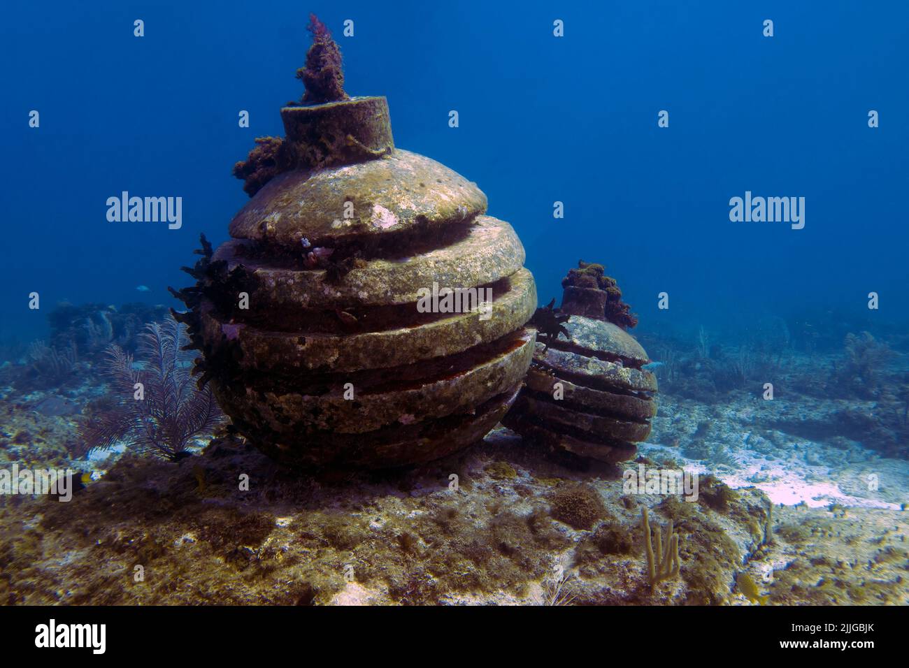 MUSA - The Museum of Underwater Art in Isla Mujeres near Cancun in ...