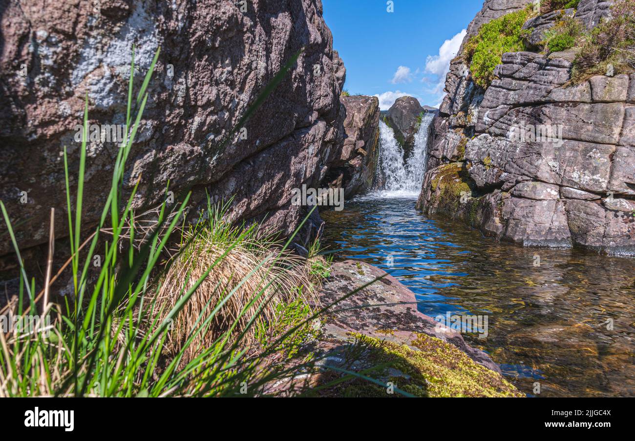 Coire mhic fhearchair waterfall hi-res stock photography and images - Alamy