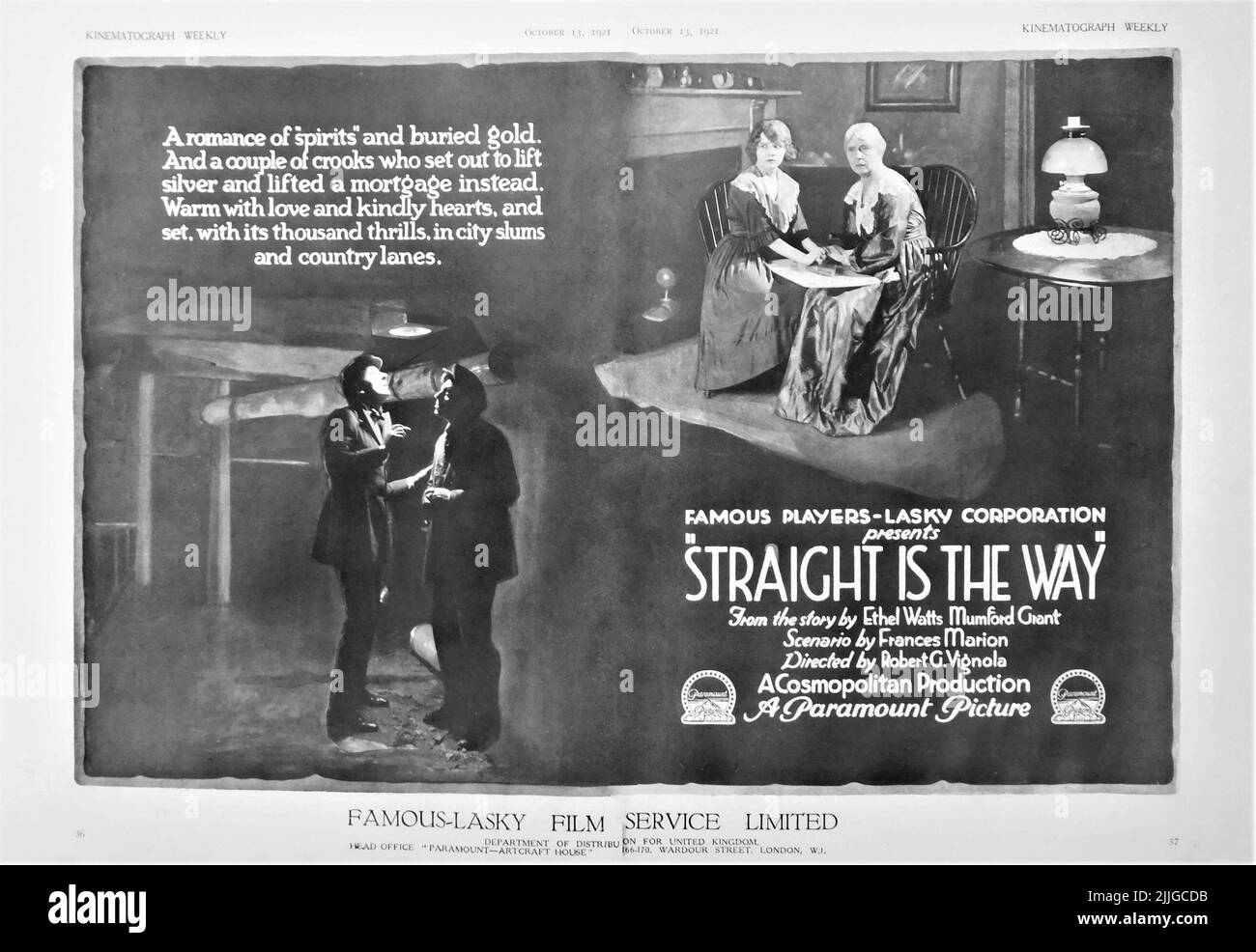 MATT MOORE GEORGE PARSONS GLADYS LESLIE and MABEL BERT in STRAIGHT IS ...