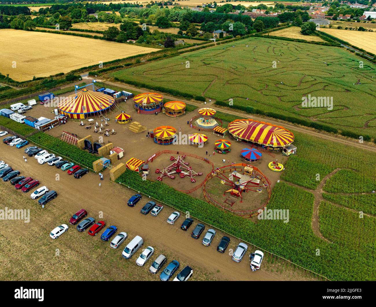 The Great Ryedale Maze returns for its third year to the foot of the ...