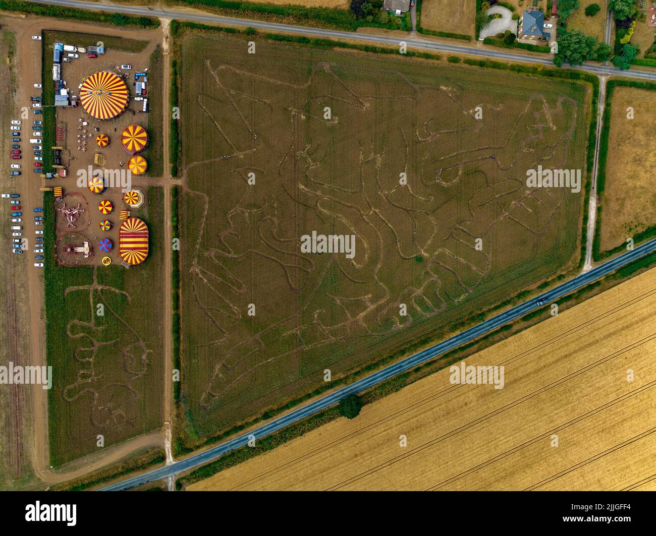 The Great Ryedale Maze returns for its third year to the foot of the ...