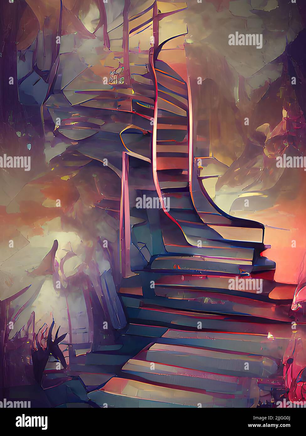 stairs and steps in building Stock Photo - Alamy