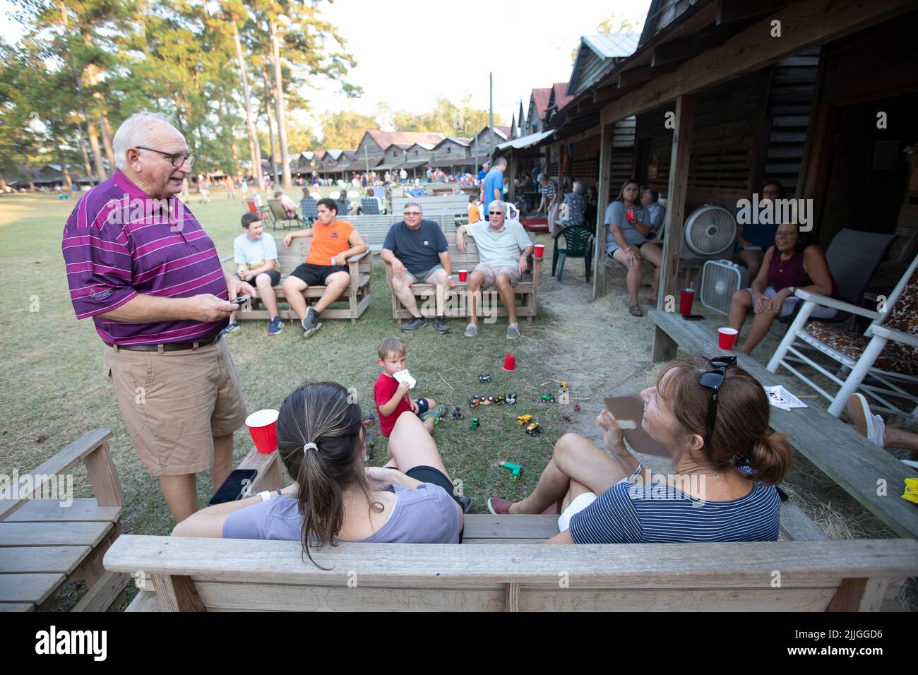 Indian Field Methodist Campground is a camp meeting site for the ...