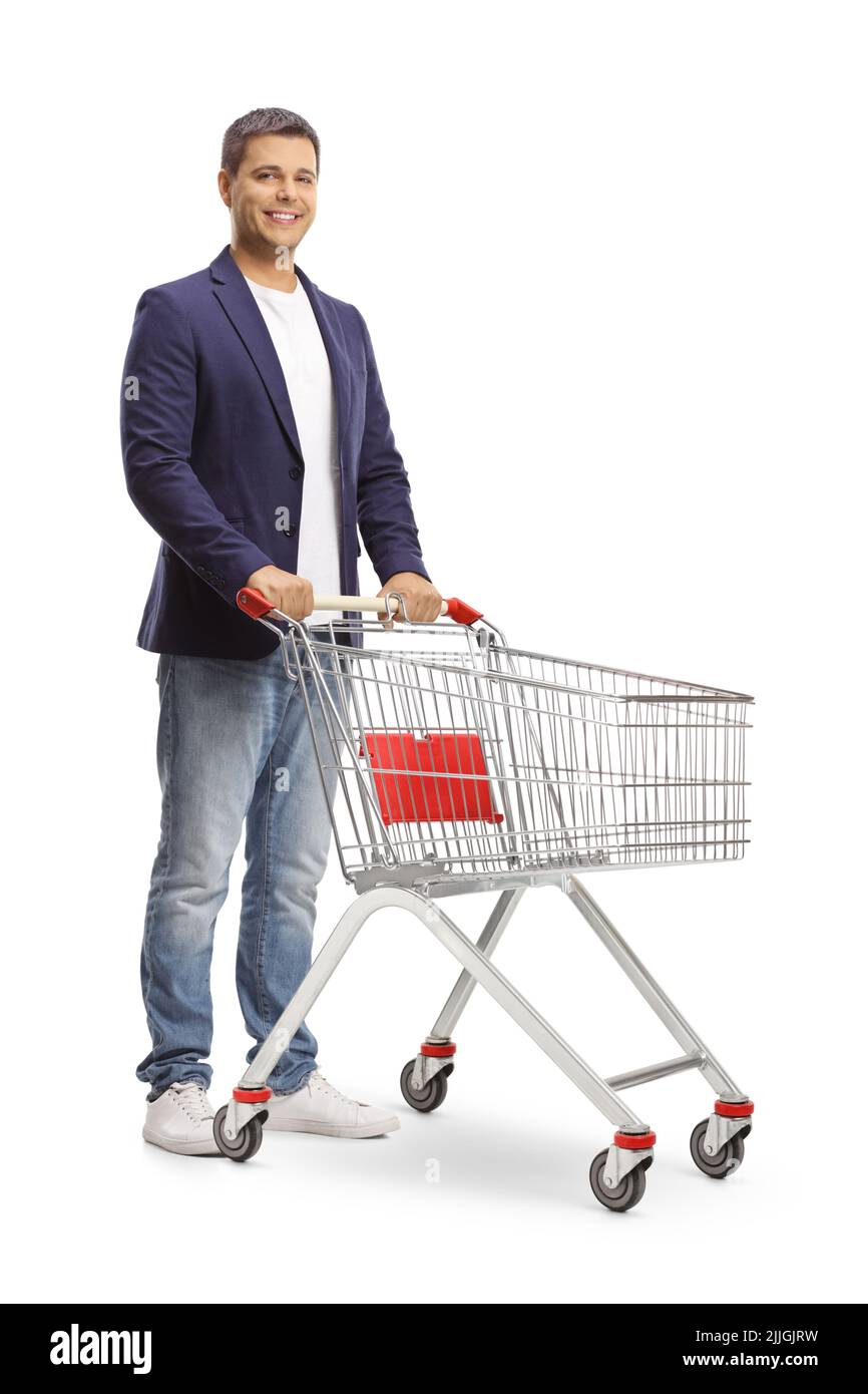 Pushcart man hi-res stock photography and images - Alamy