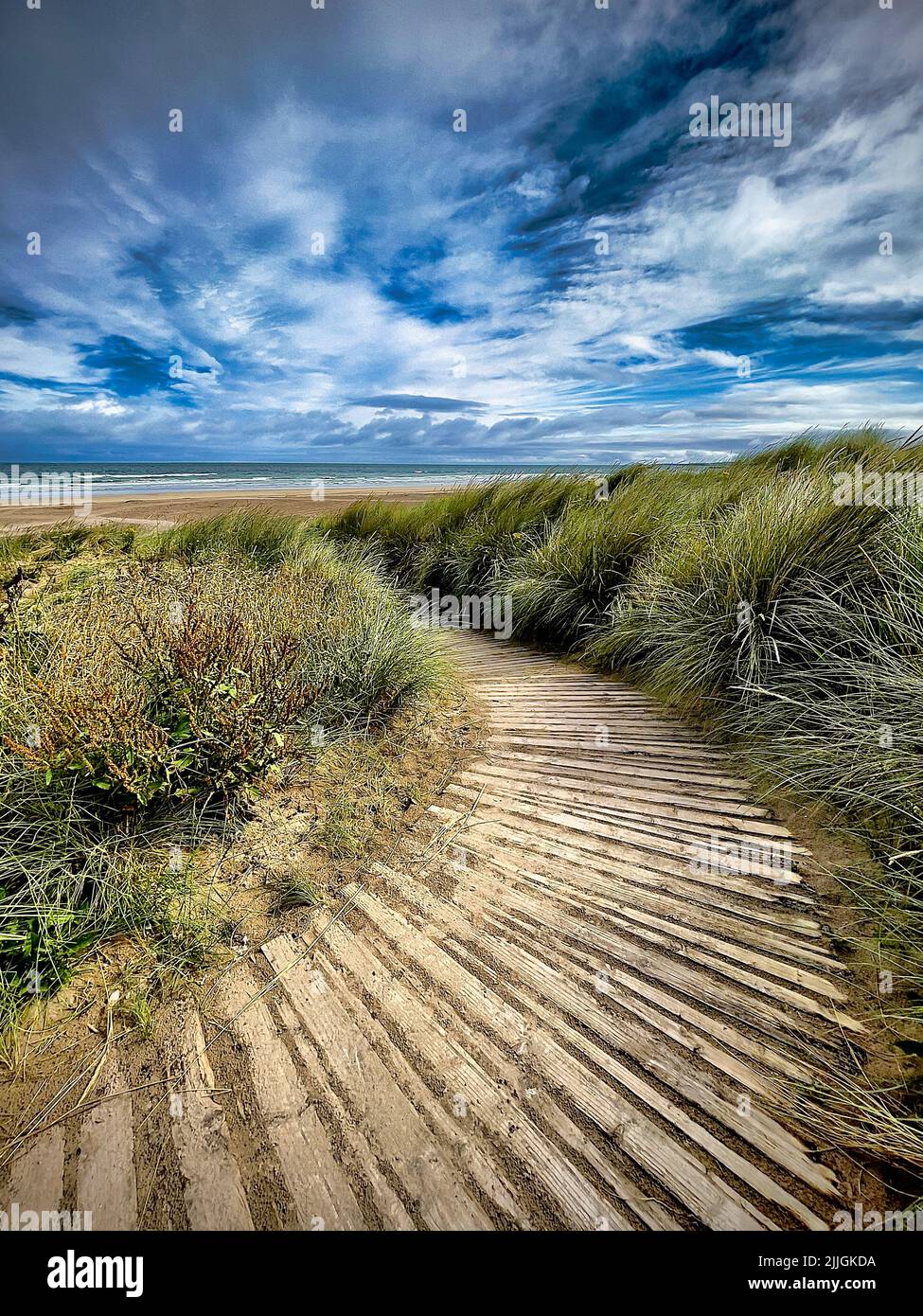 Castlerock Beach II Stock Photo - Alamy